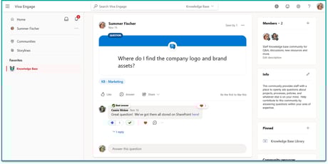 Creating a Knowledge Base with SharePoint and Viva Engage