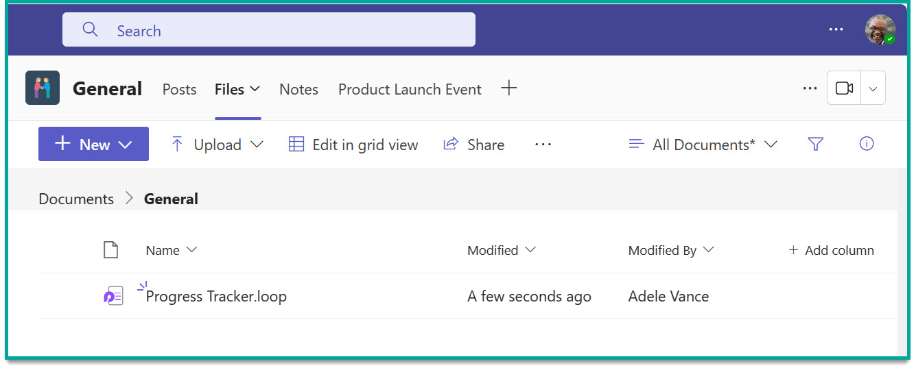 Managing Microsoft Loop Components in Teams Channels