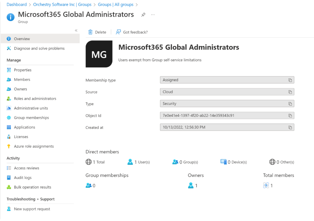 Microsoft 365 Teams, Groups, SharePoint Site Provisioning Options
