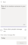 Microsoft Teams Status Messages: How and Why To Update Yours