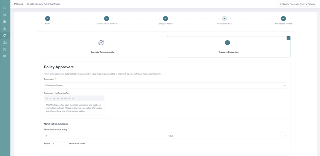 Create Teams, Groups & SharePoint Archiving Policies with Orchestry