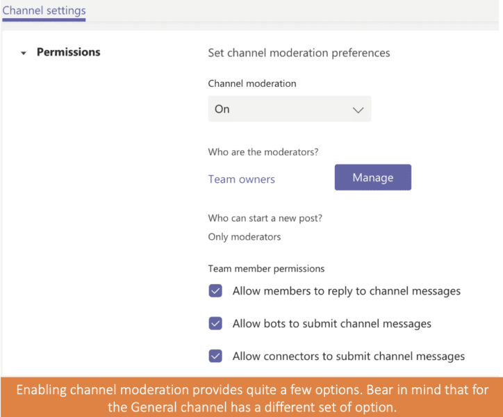 MS Teams Channel Moderations: Tips & Tricks - Orchestry