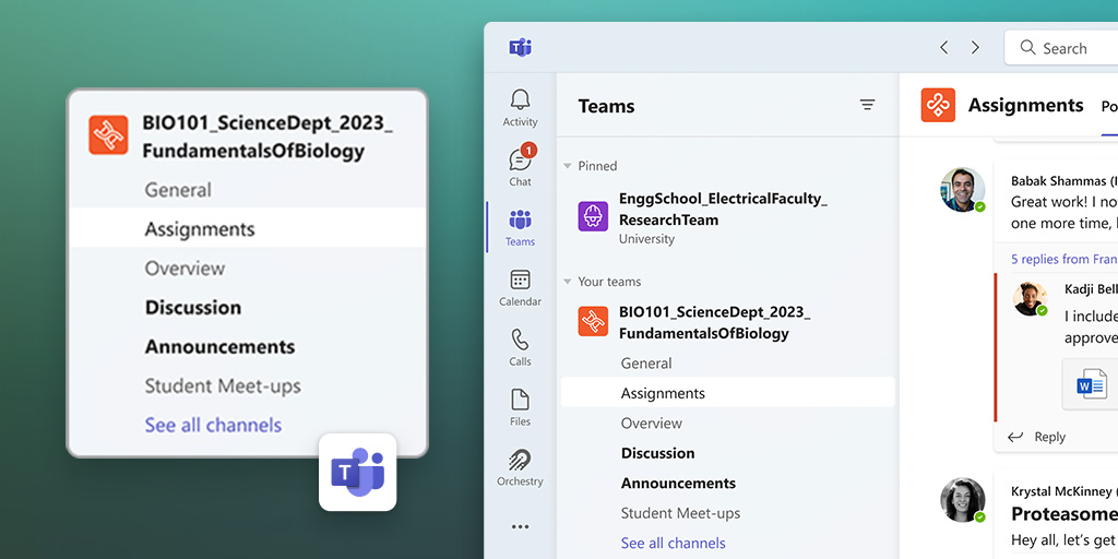Using Microsoft Teams for Internal Communications in Universities