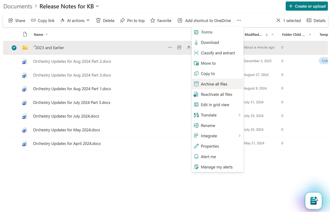 Microsoft 365 file-level archive: What IT admins need to know