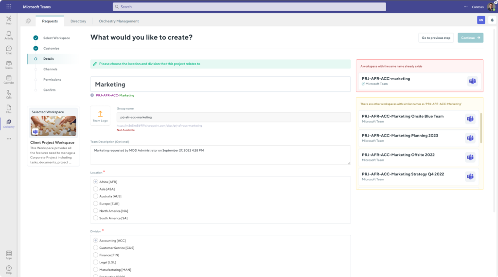 SharePoint and Microsoft Teams Provisioning in 5 easy steps