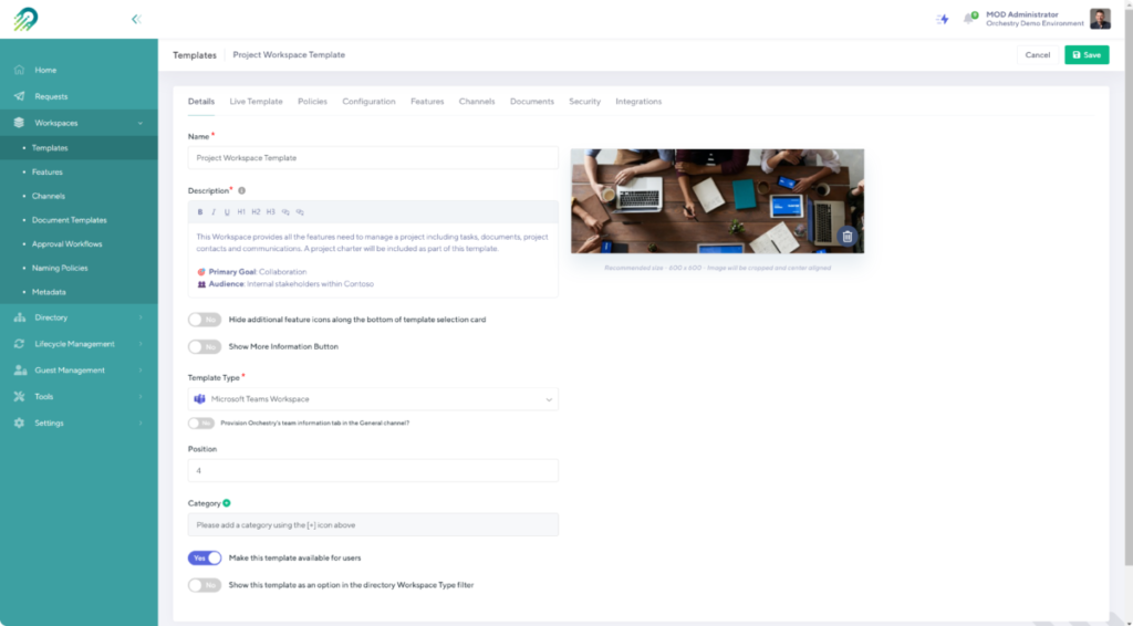 Simplified Customizations with Microsoft Teams Templates