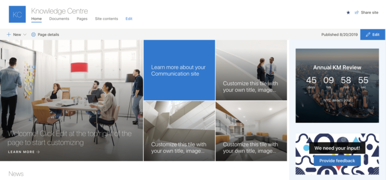 Microsoft SharePoint Online Vertical Sections Explained
