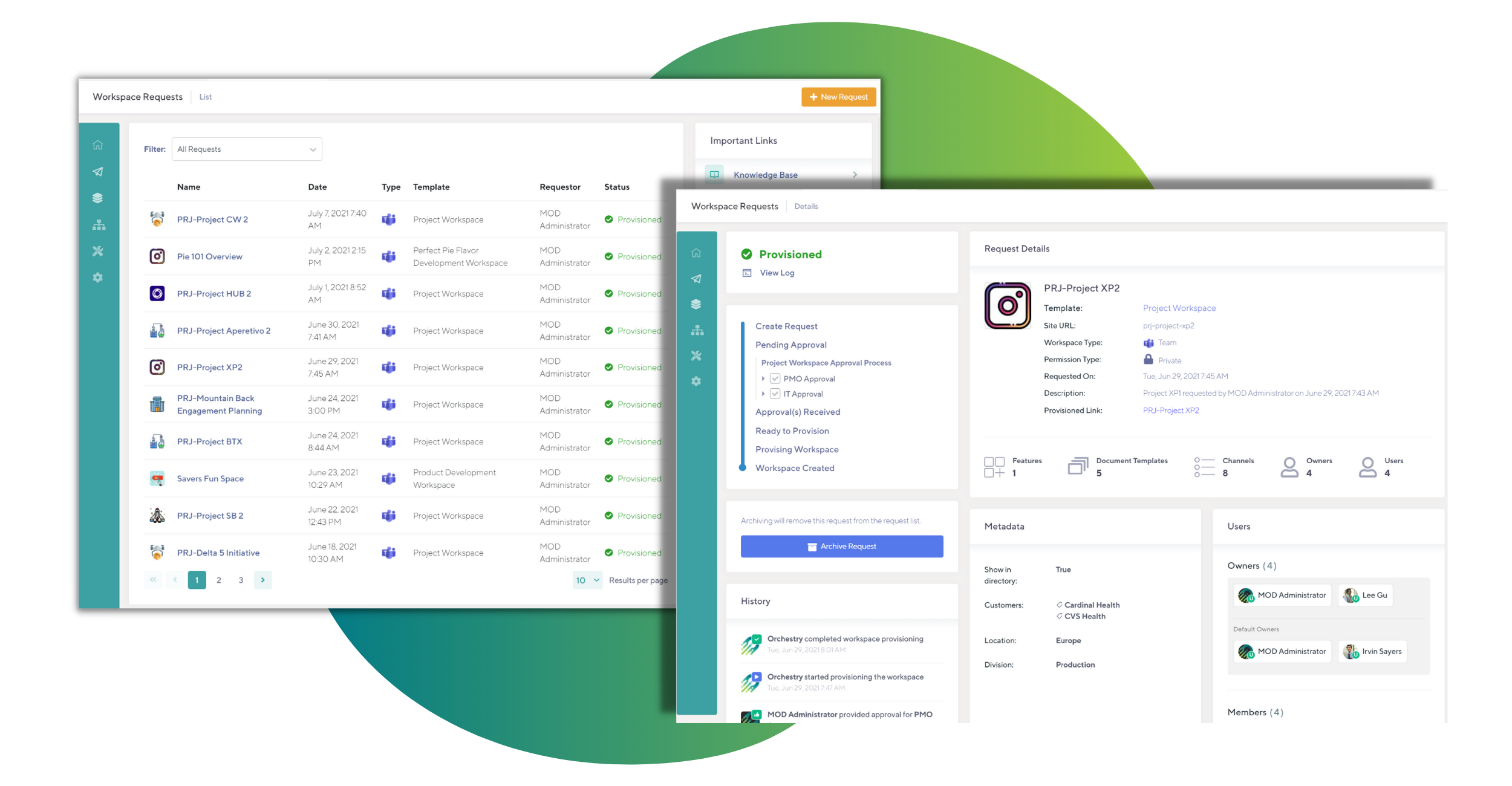 Self-Service Microsoft 365 Workspace Provisioning - Orchestry