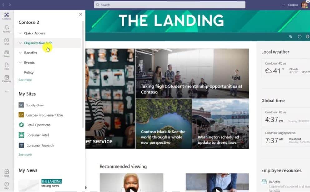 How to Combine Your Intranet with Microsoft Teams - Orchestry